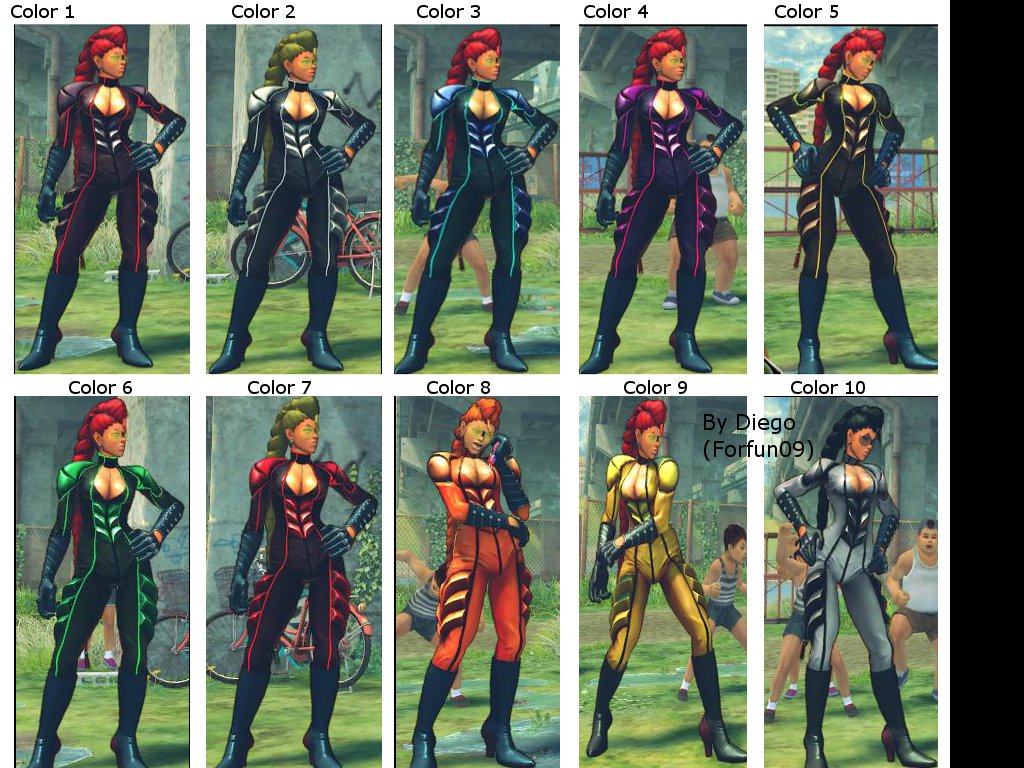 Sexy - Street Fighter IV Mods