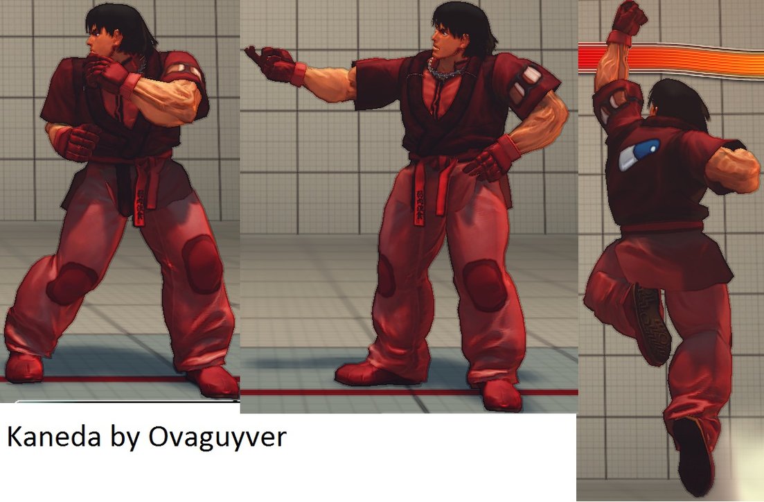 Kaneda (Akira) - Street Fighter IV Mods