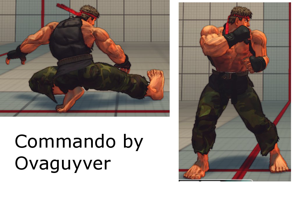 Commando - Street Fighter IV Mods