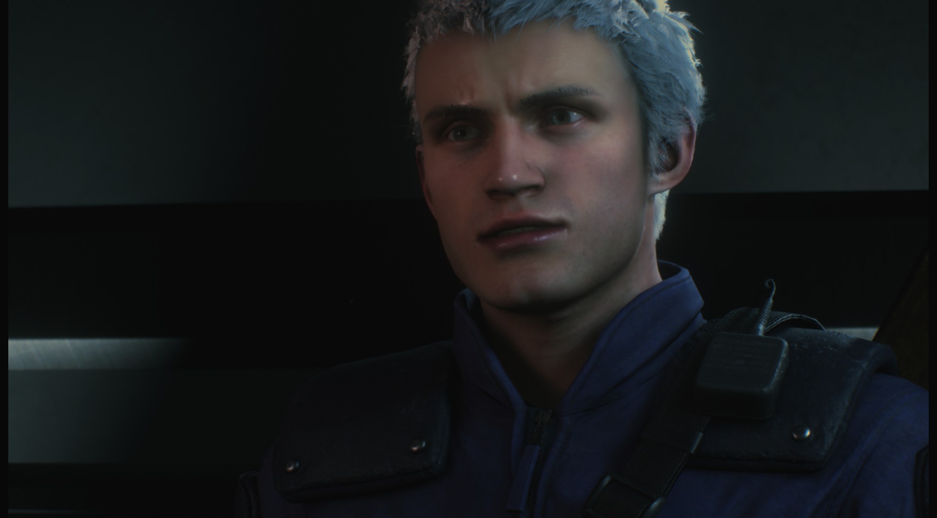 DMC 5 Nero replaces Leon head - Resident Evil 2 Remake Mods