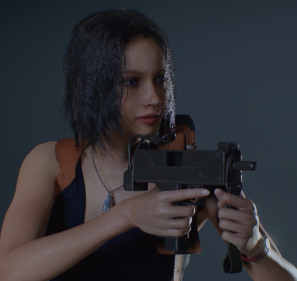 Emma's hair replaces all Claire outfits (modular) - Resident Evil 2 ...