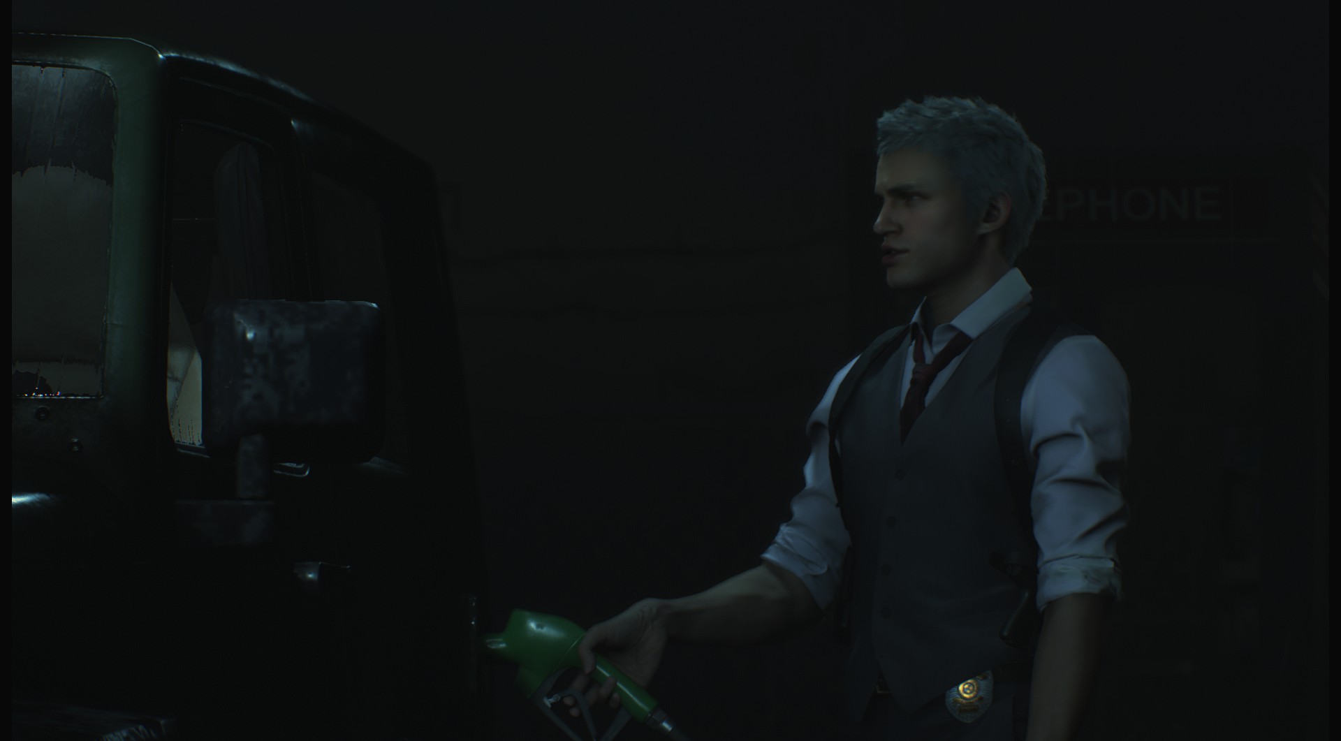 DMC 5 Nero replaces Leon head - Resident Evil 2 Remake Mods