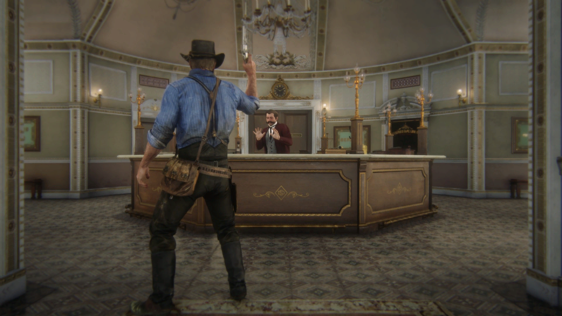 Bank robbery - Red Dead Redemption 2 Mods