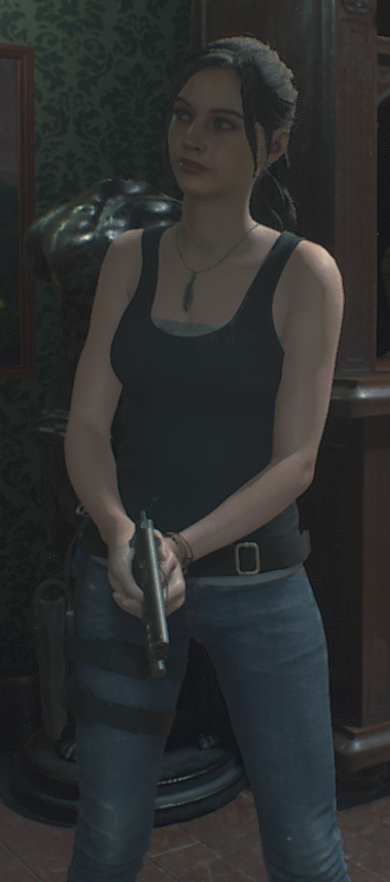 Claire - Modular reskins of jacket, pants, "clean" tanktop - Resident ...