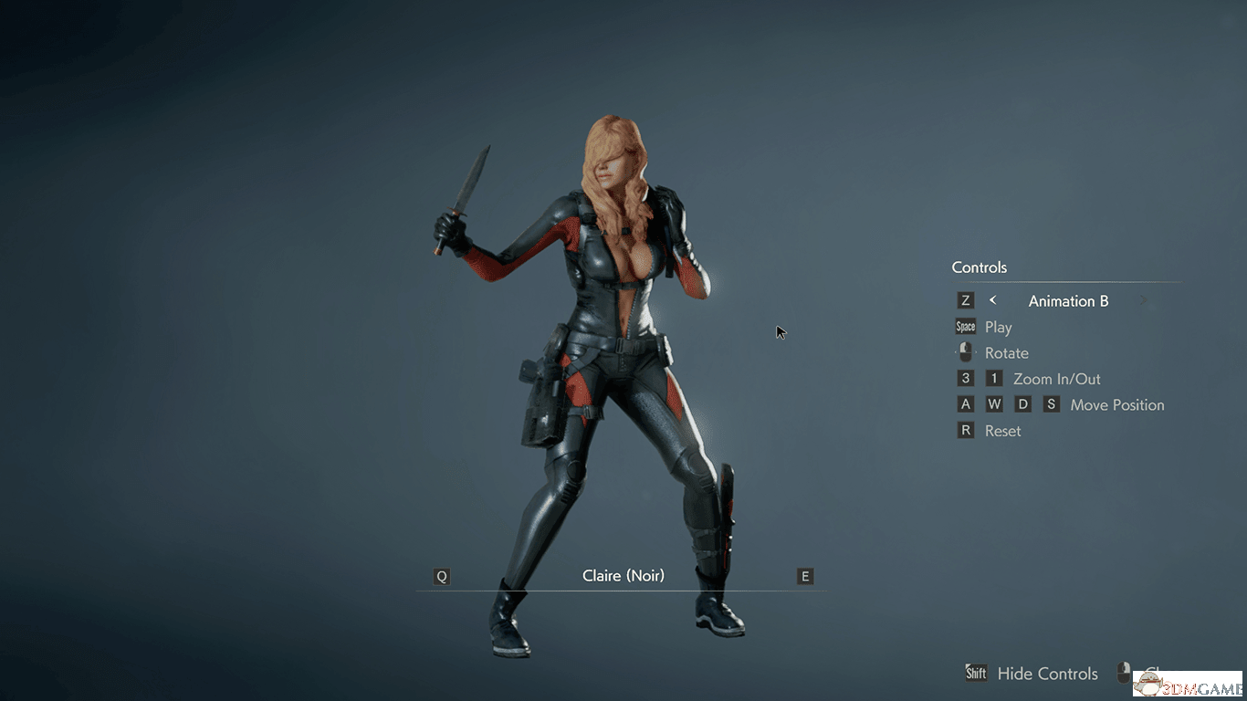 Rachel Foley - RE:REV (Over Claire's Noir Outfit) - Resident Evil 2 ...