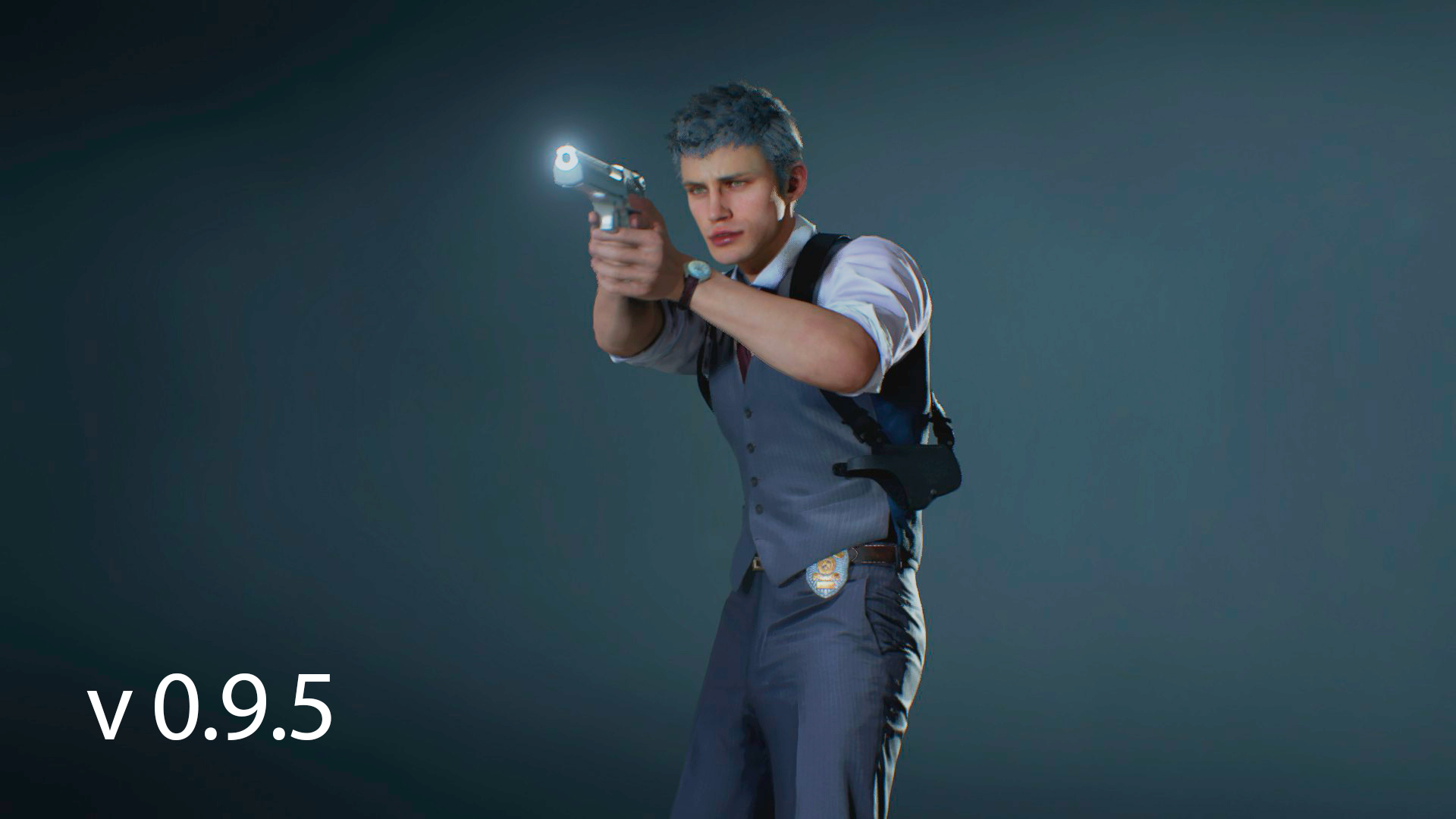 DMC 5 Nero replaces Leon head - Resident Evil 2 Remake Mods