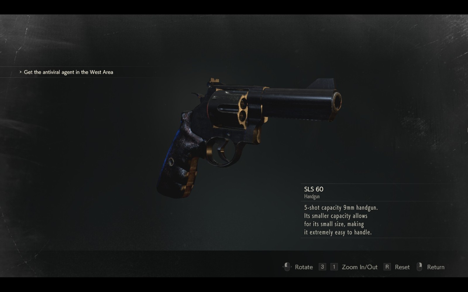 Chief Iron's 329 Magnum over SLS 60 - Resident Evil 2 Remake Mods