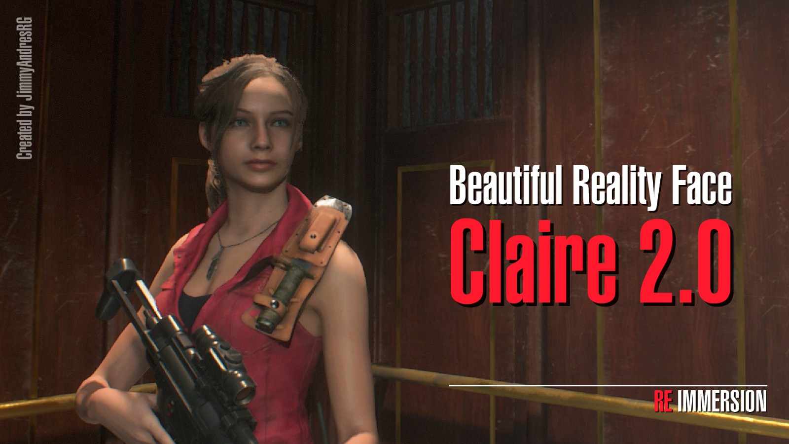 Beautiful Realistic Face-Claire - Resident Evil 2 Remake Mods