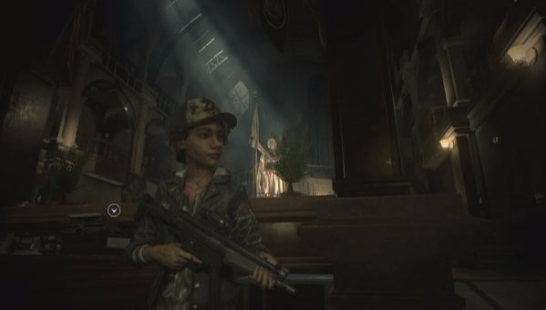 Clementine replaces Claire - Resident Evil 2 Remake Mods