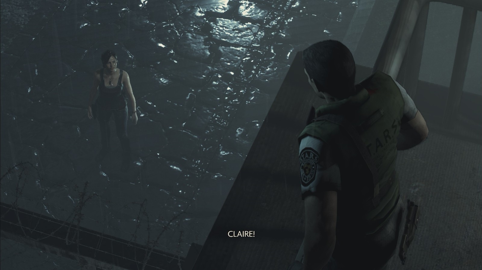 REmake - Chris Stars Over Leon Injured - Resident Evil 2 Remake Mods