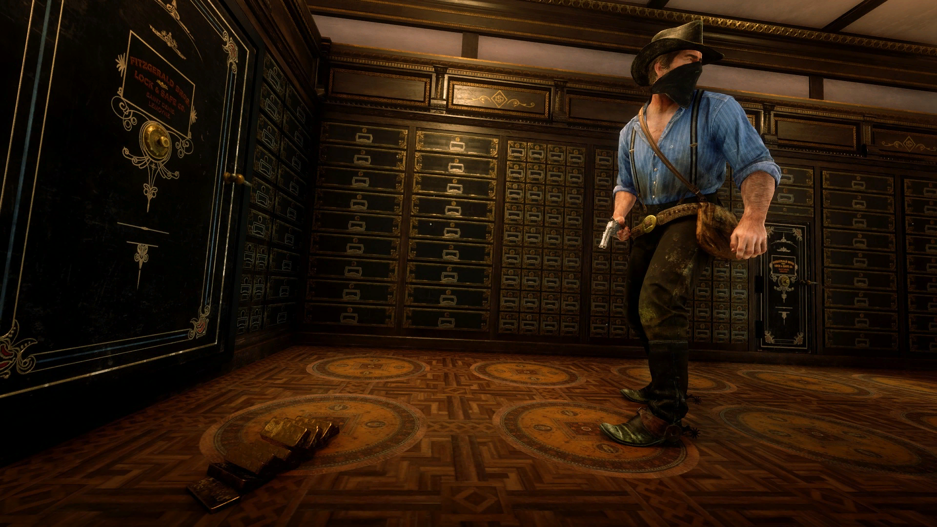 Bank robbery - Red Dead Redemption 2 Mods