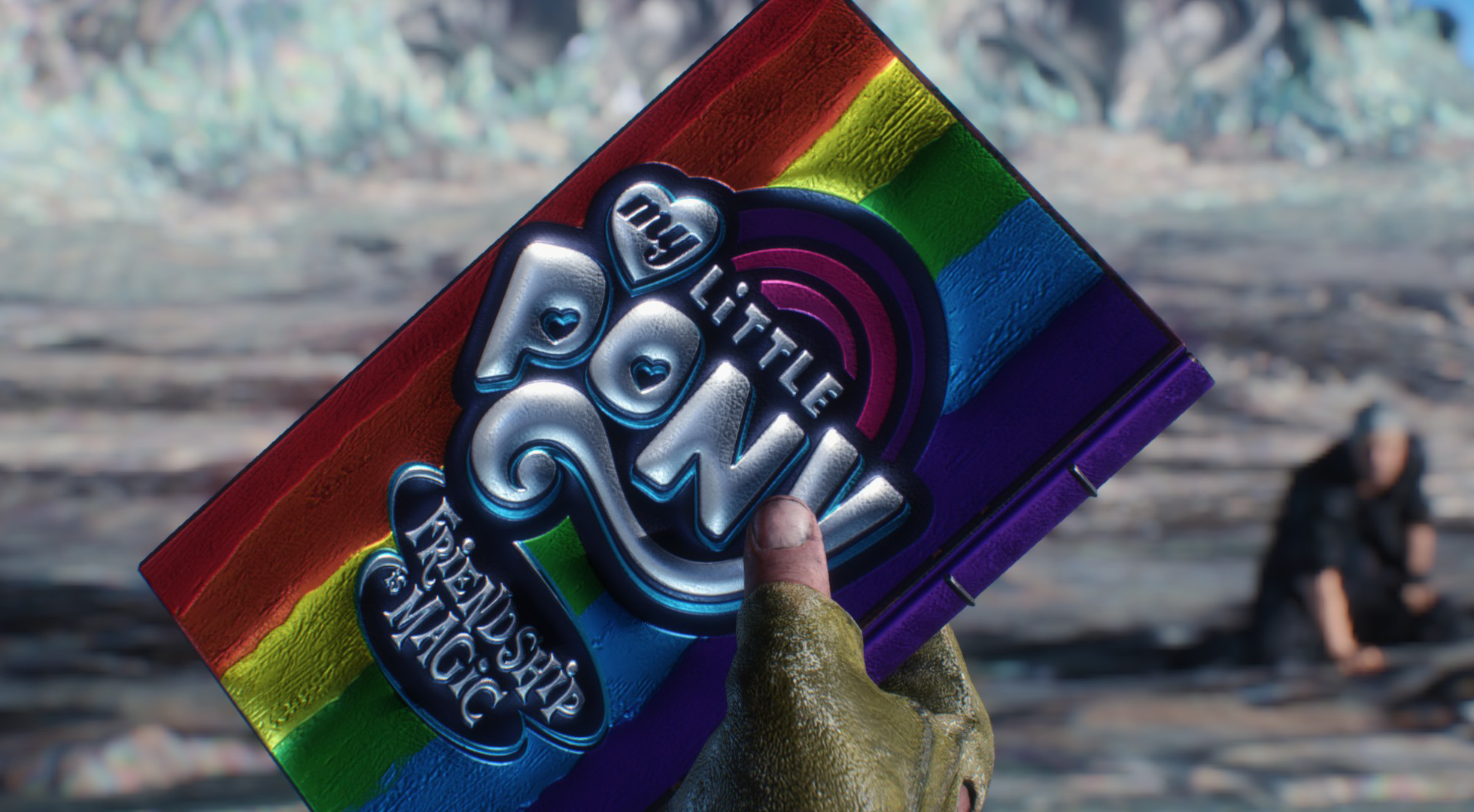 V Book My Little Pony Edition (My Little Pony) - Devil May Cry 5 Mods