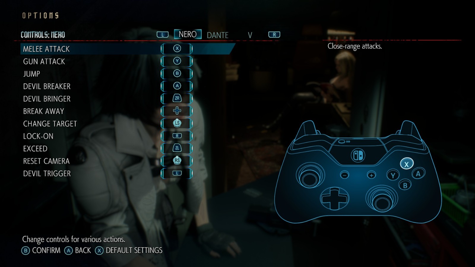 DS4 and Switch Pro controller button layout - Devil May Cry 5 Mods