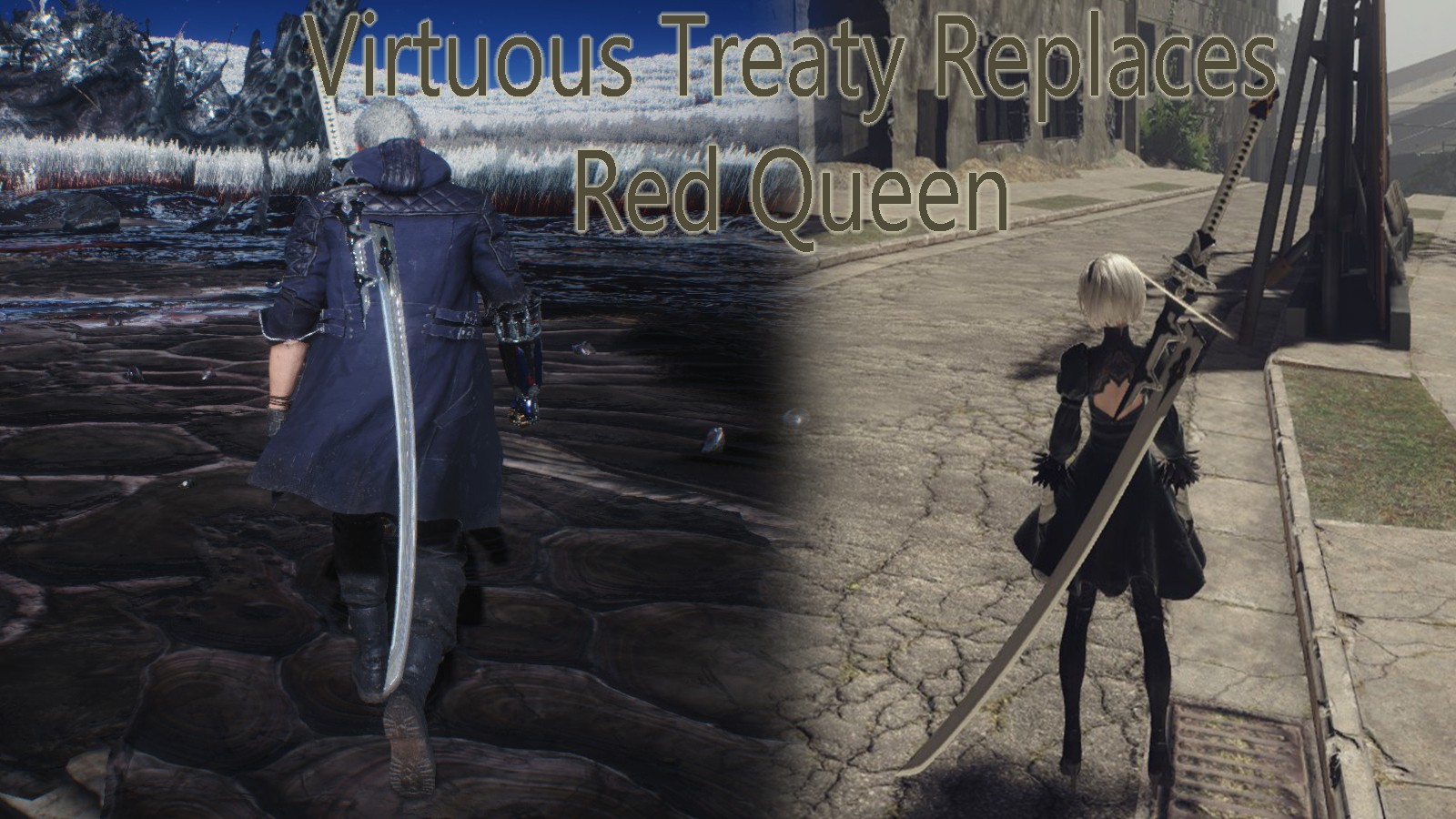 NieR Automata Weapon Pack - Nero - Devil May Cry 5 Mods