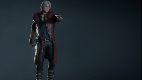 DMC 5 Dante replaces Leon - Resident Evil 2 Remake Mods