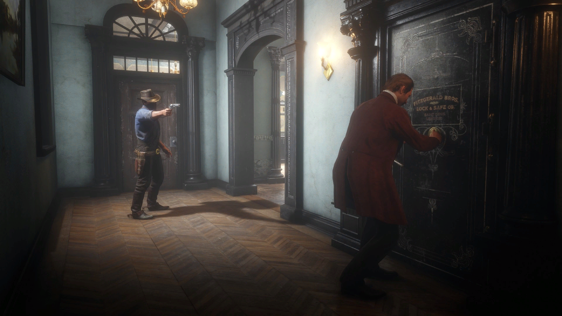 Bank robbery - Red Dead Redemption 2 Mods