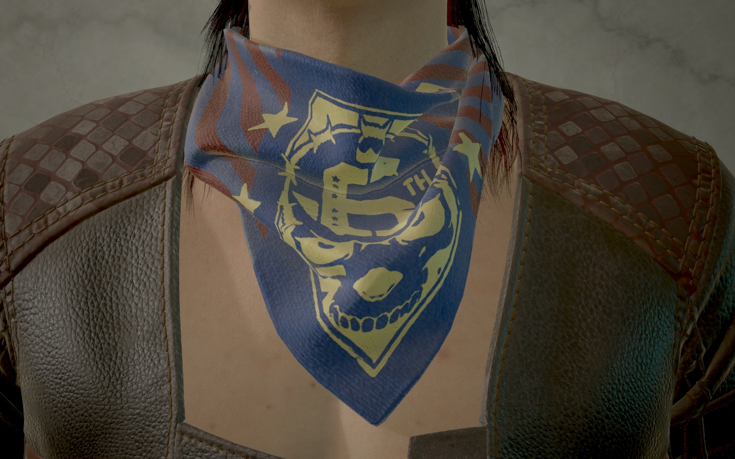 Men's V neck scarf - Cyberpunk 2077 Mods
