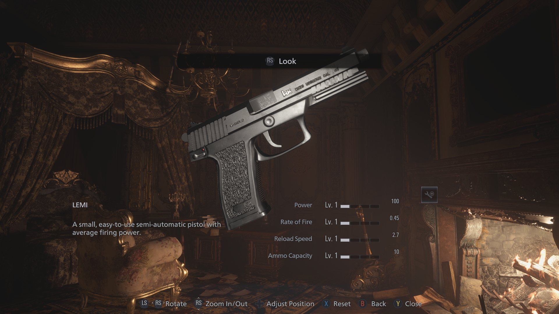 MK23 Socom - Resident Evil Village Mods