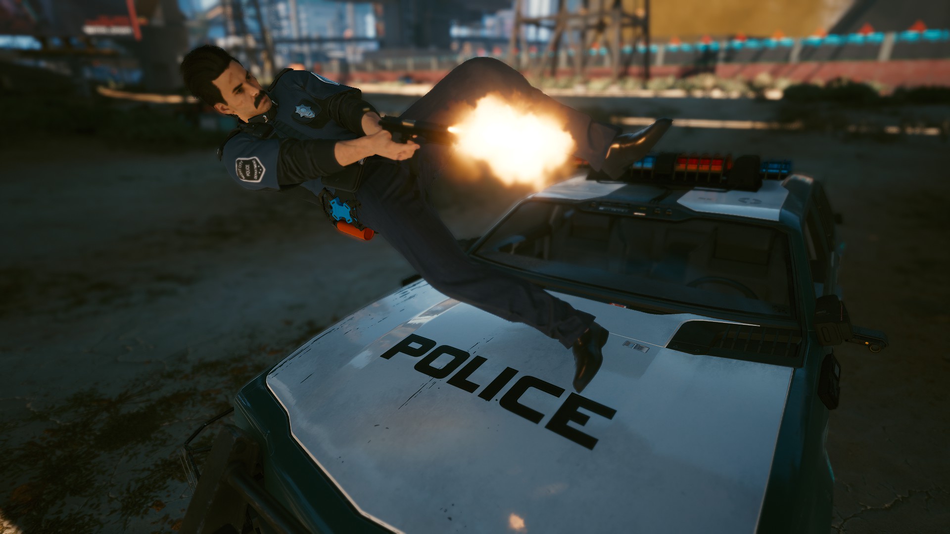 Police uniform 1.0 - Cyberpunk 2077 Mods