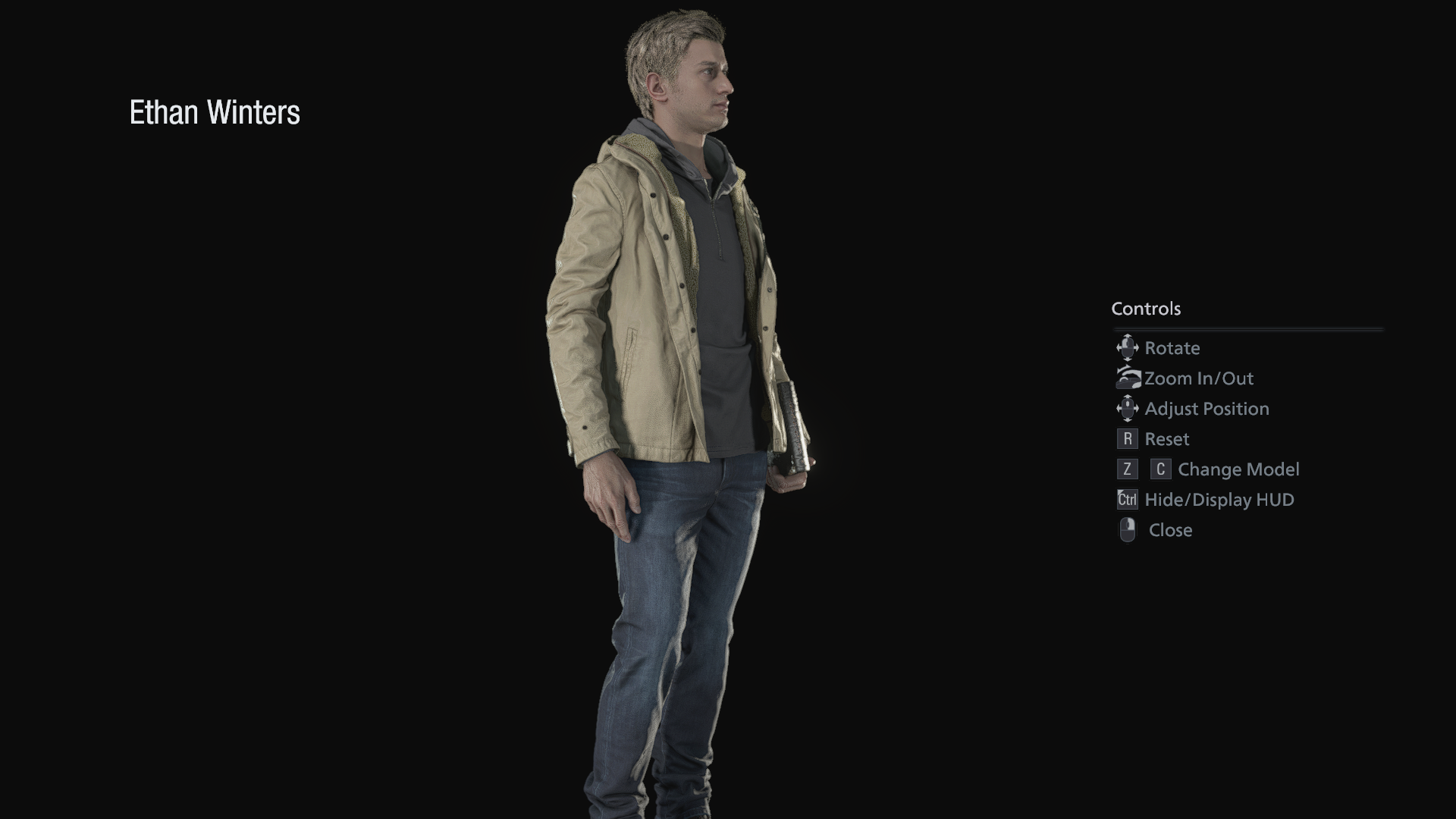 Ethan's model - Resident Evil Village Mods