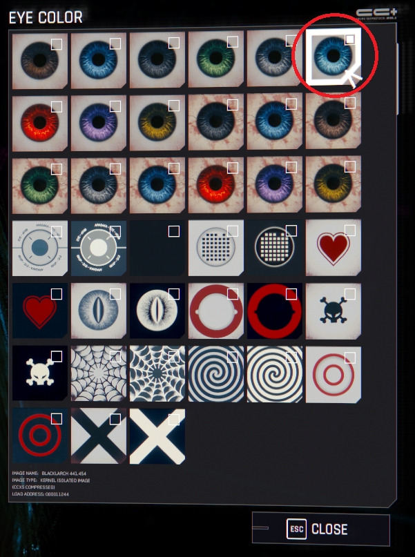 Beautiful custom eye texture - Cyberpunk 2077 Mods