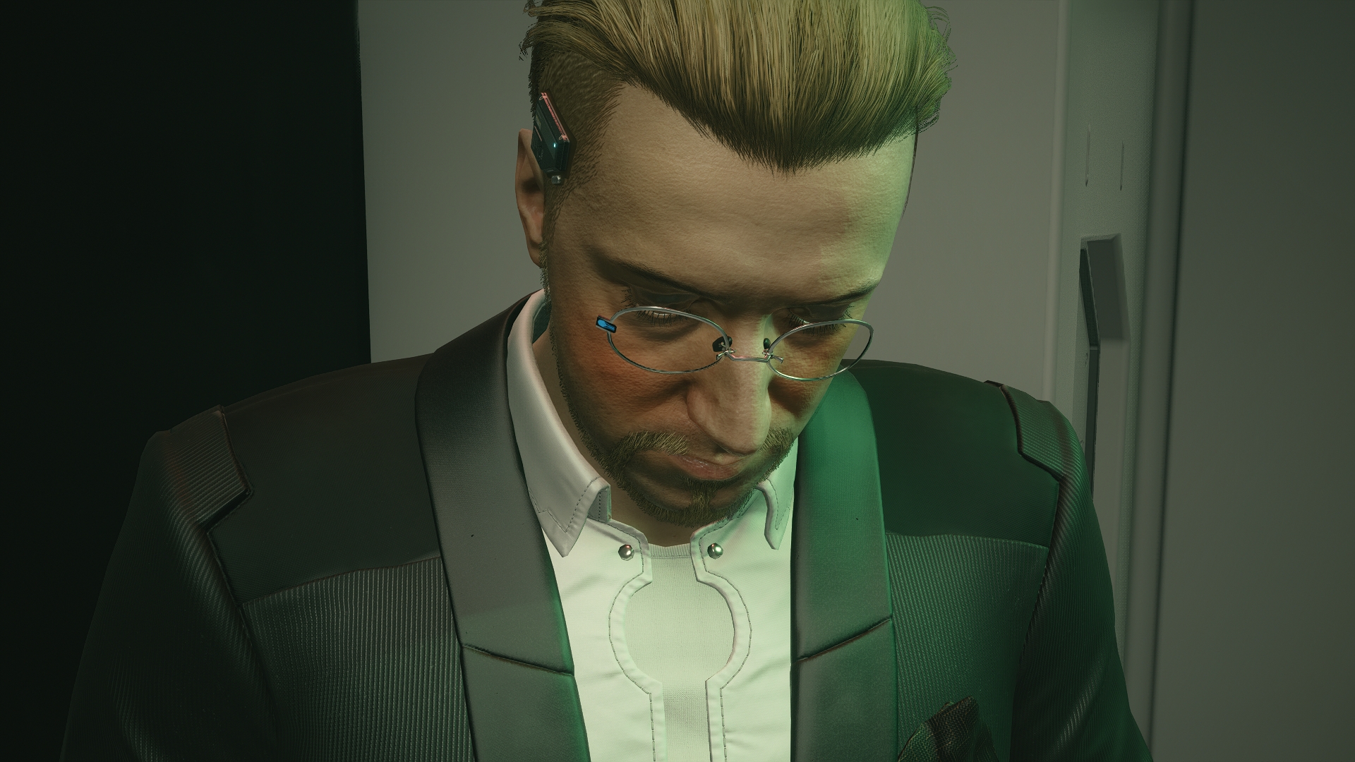 Anders Hellman blushes - Cyberpunk 2077 Mods