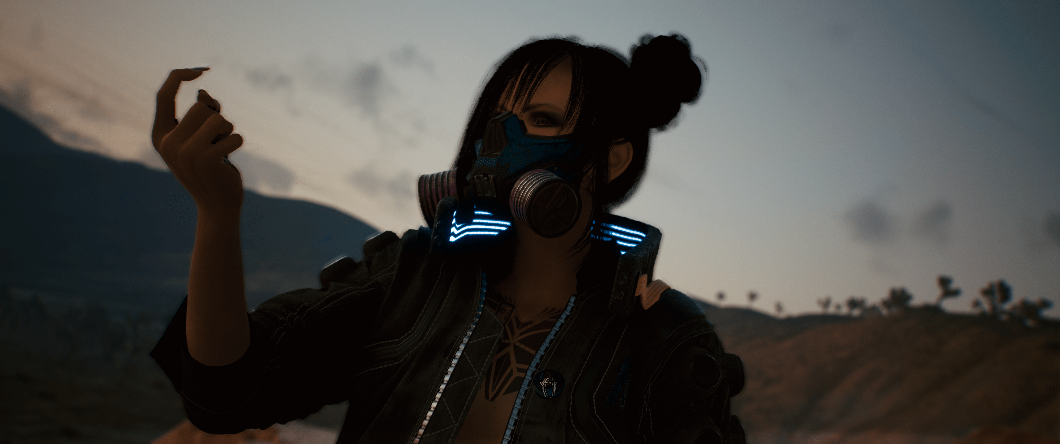 WRAITHS SAMURAI jacket - Cyberpunk 2077 Mods