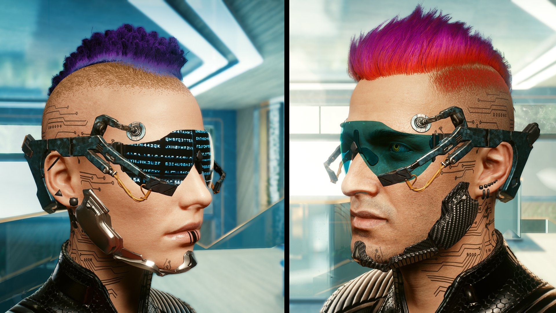 Modular NETRUNNER headset - Cyberpunk 2077 Mods
