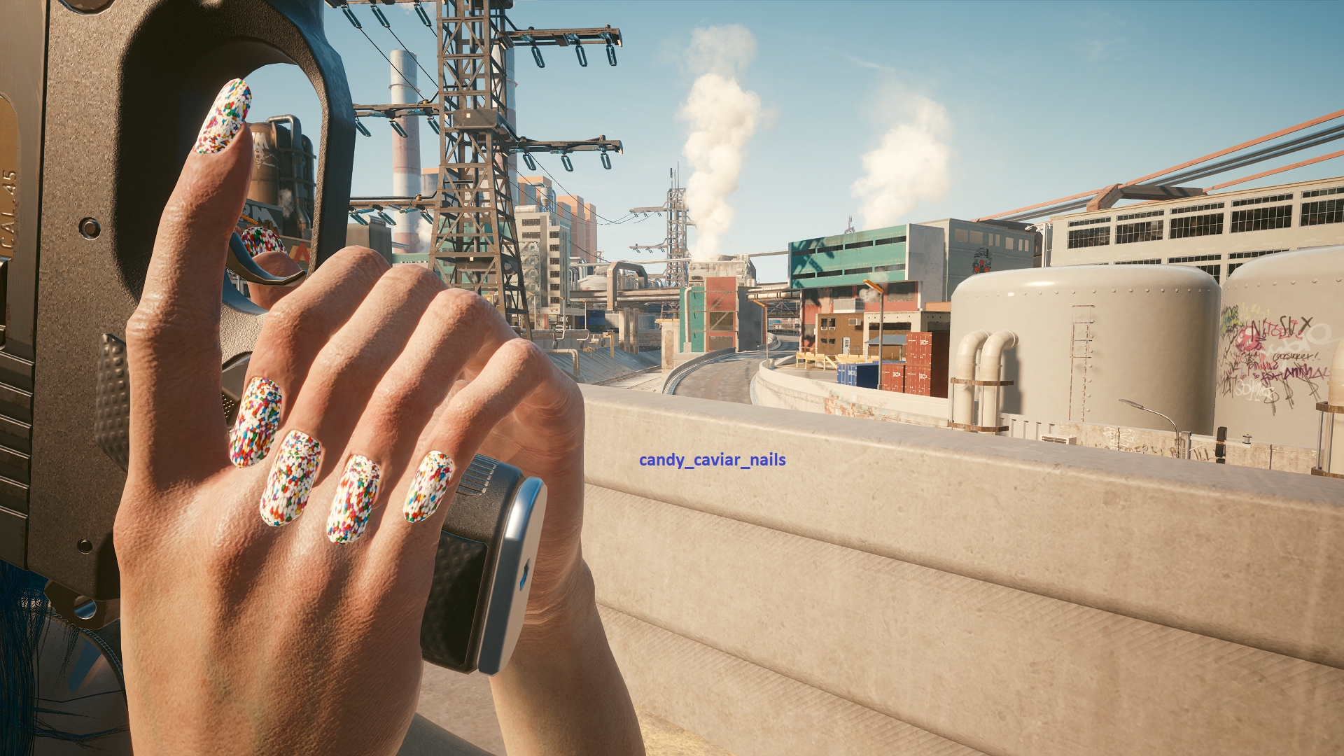 Female V nail texture - Cyberpunk 2077 Mods