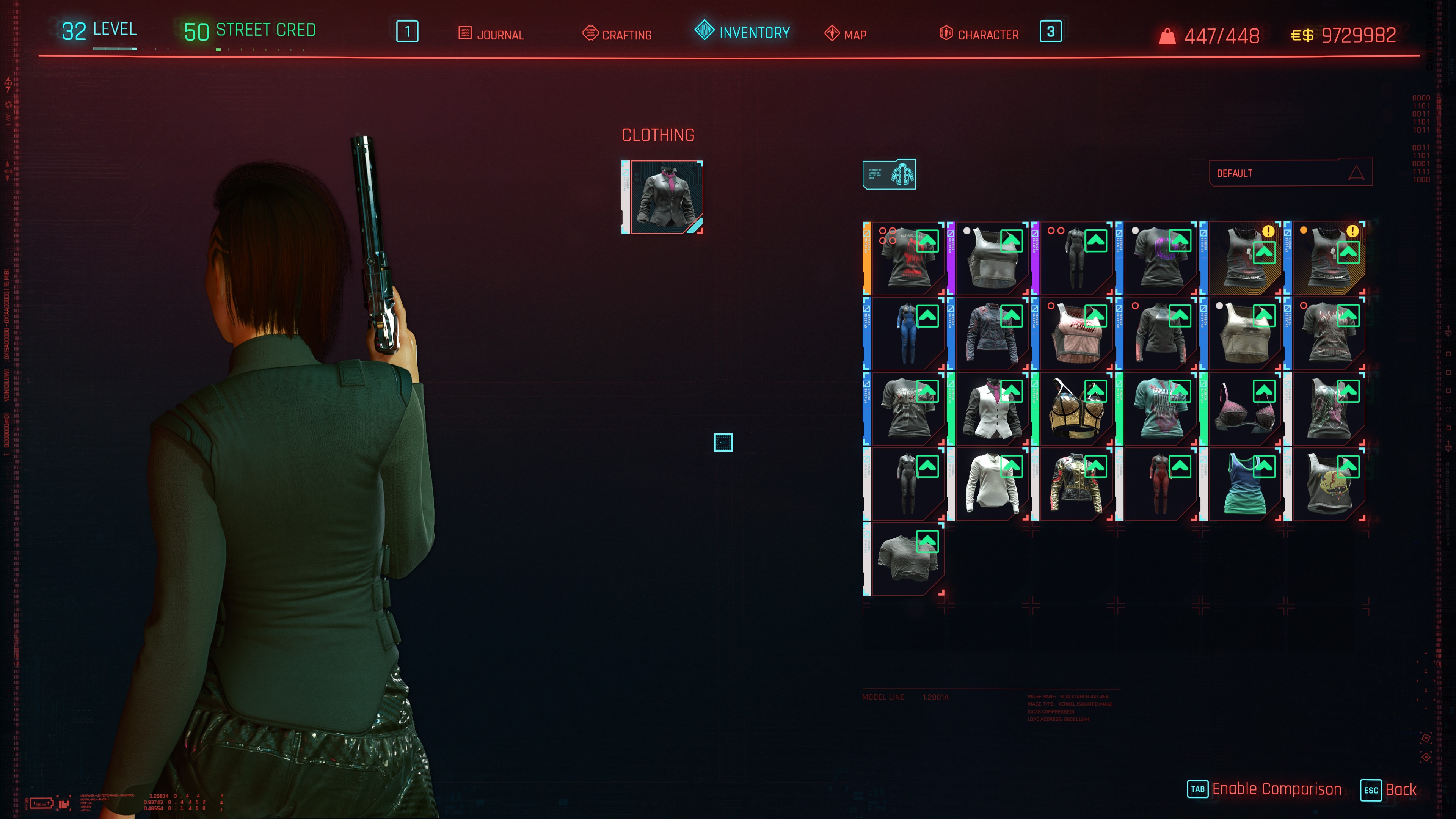 Meredith Stout clothing - Cyberpunk 2077 Mods