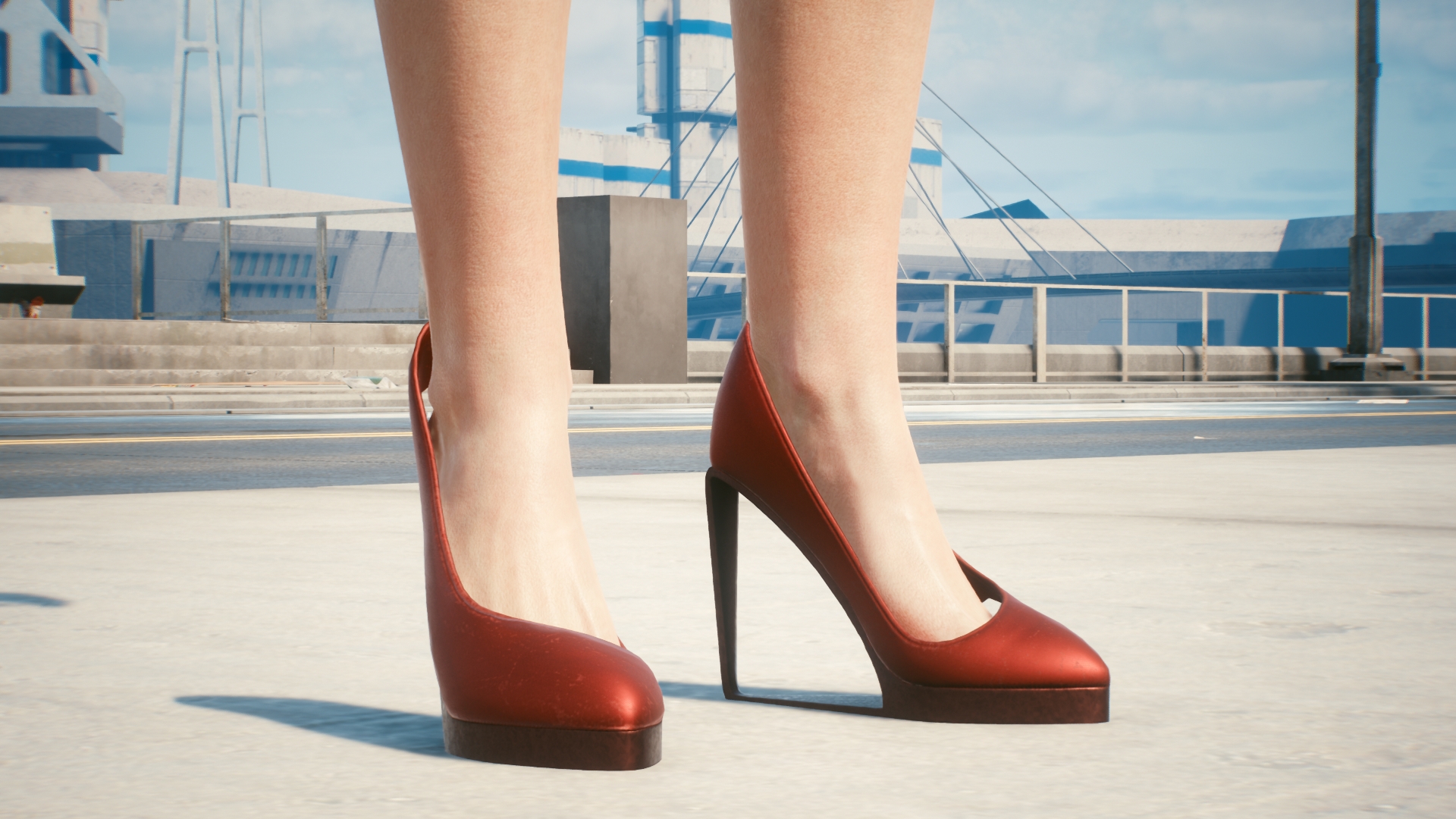 Corporate high heels - Cyberpunk 2077 Mods