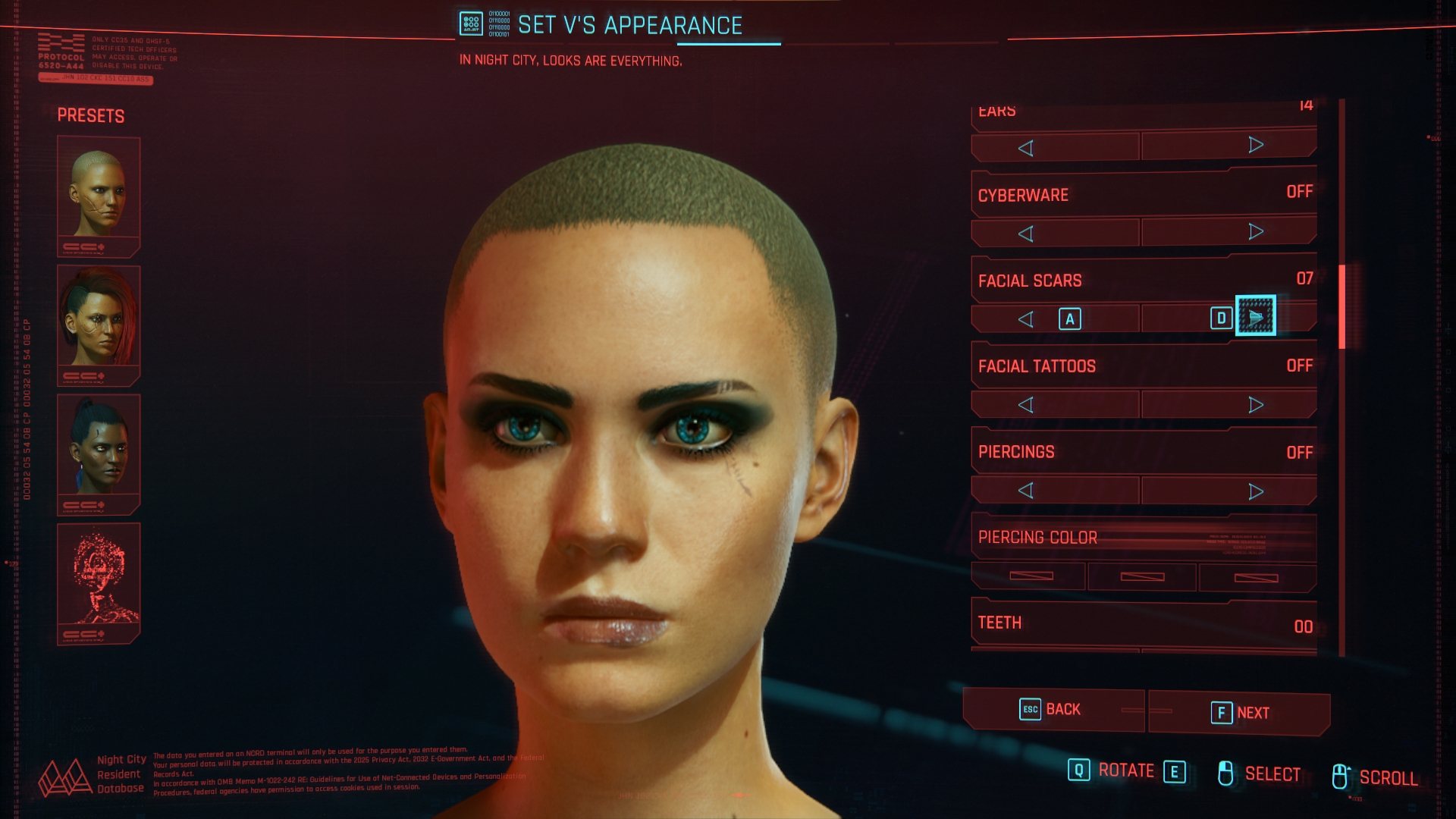 Cyberpunk Scar Collection - Cyberpunk 2077 Mods