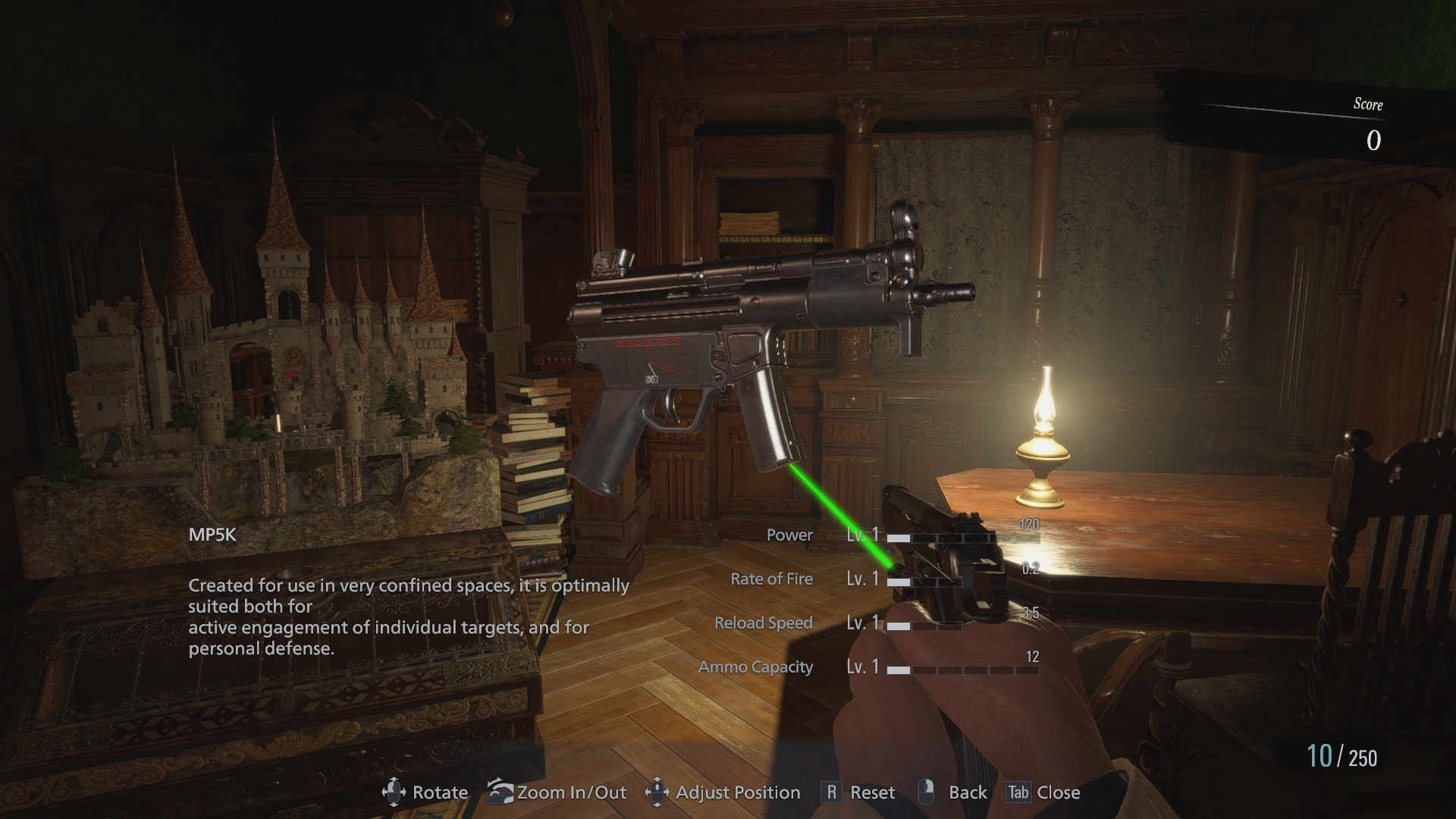 MP5K - Resident Evil Village Mods