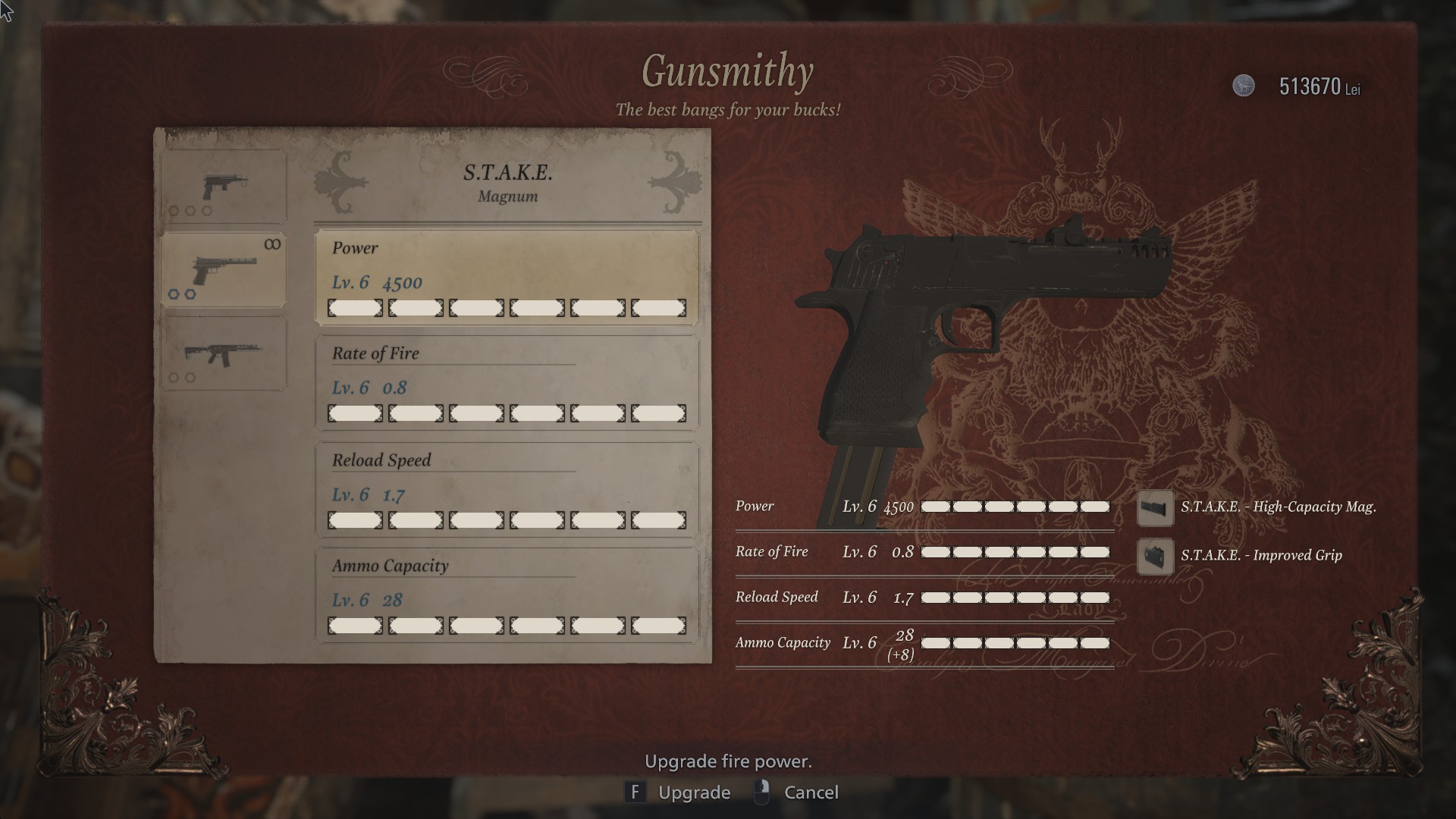 Desert Eagle (pistol) - Resident Evil Village Mods
