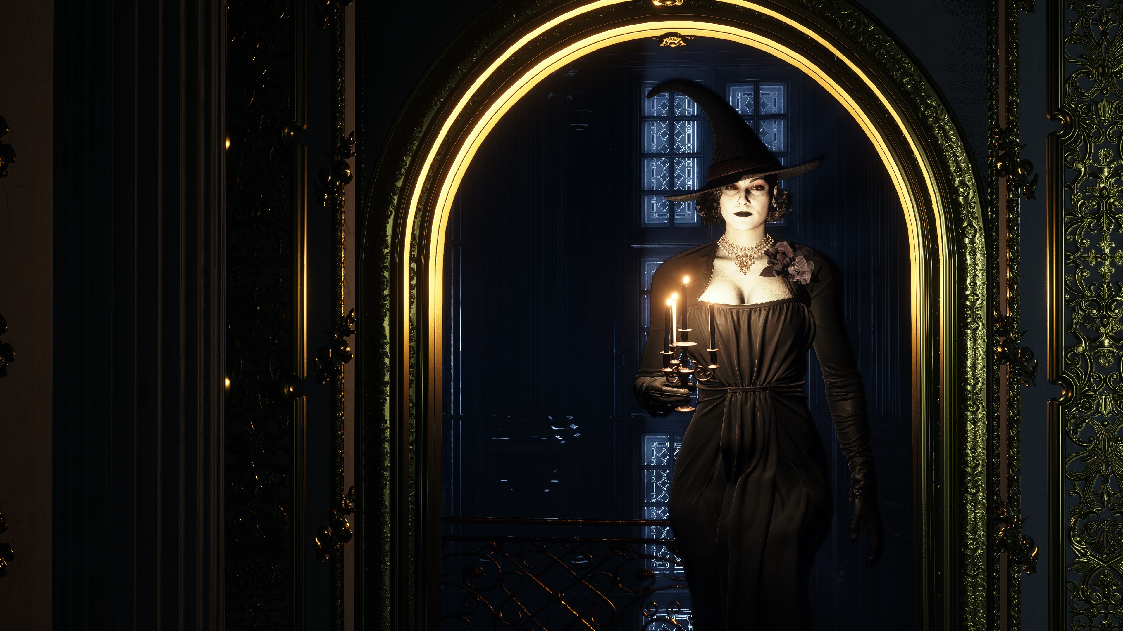 Lady's Witch Hat - Resident Evil Village Mods