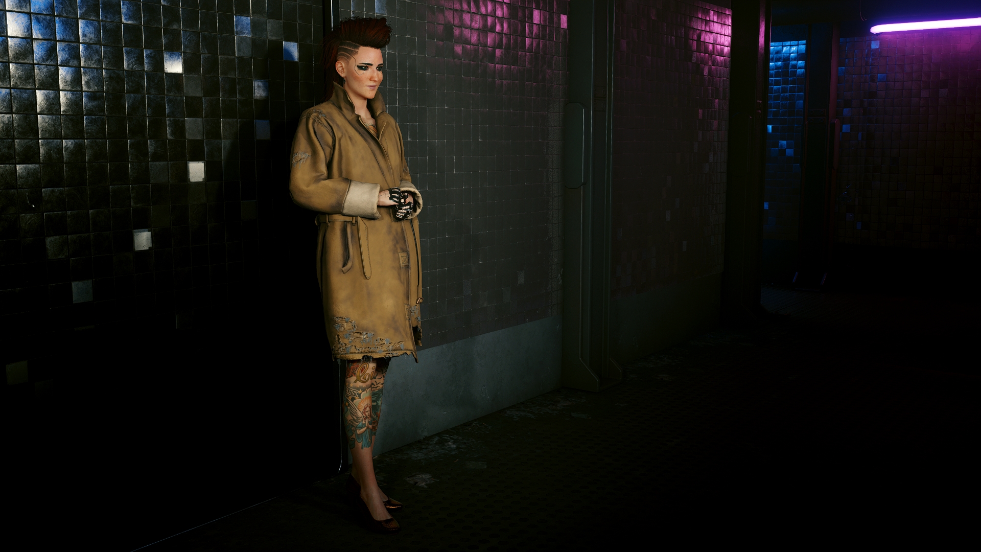 CyberPsycho jacket - Cyberpunk 2077 Mods