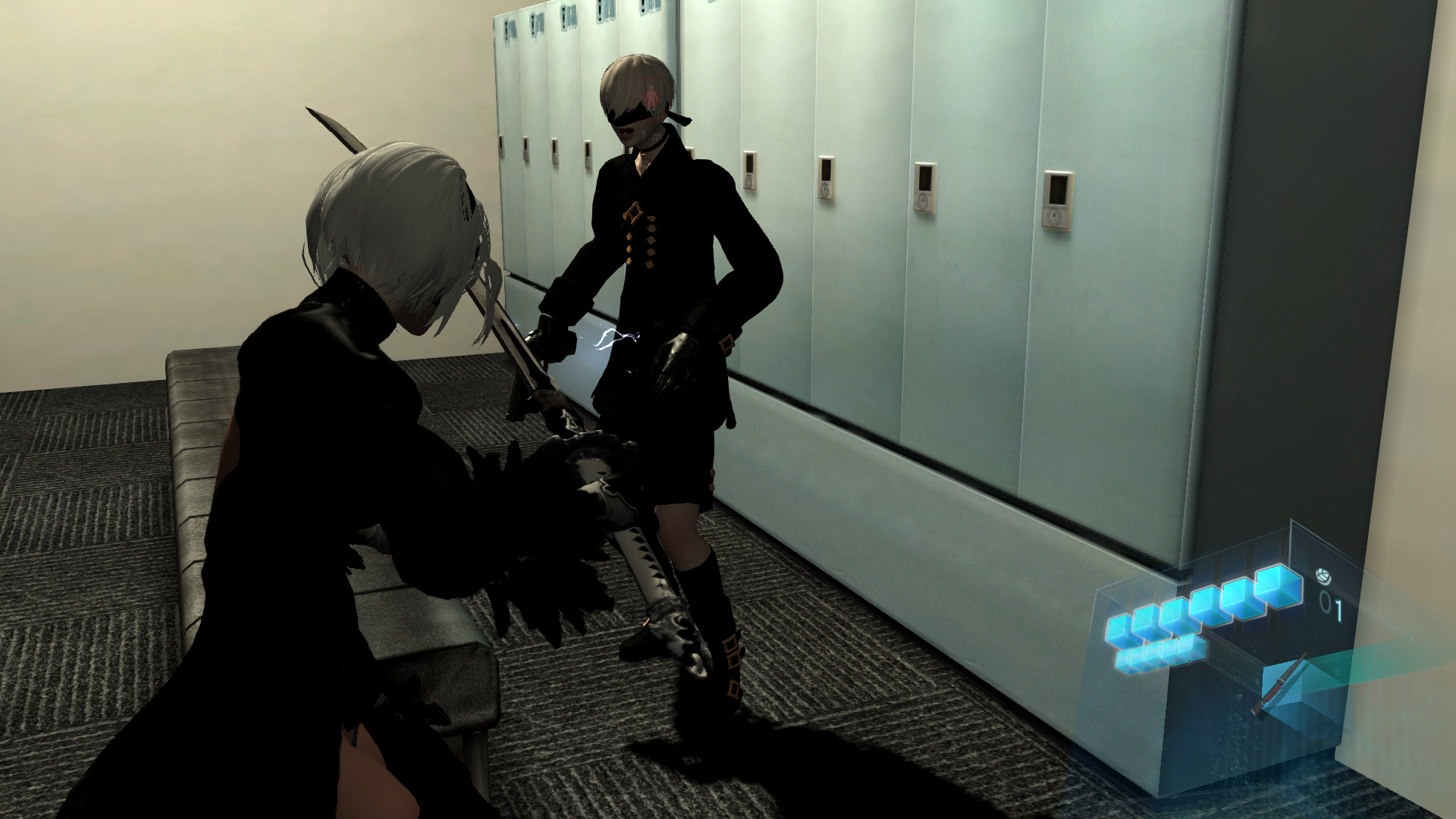 NieR:Automata 2B (Replace Sherry) / 9S (Replace Jack) Resident Evil ...