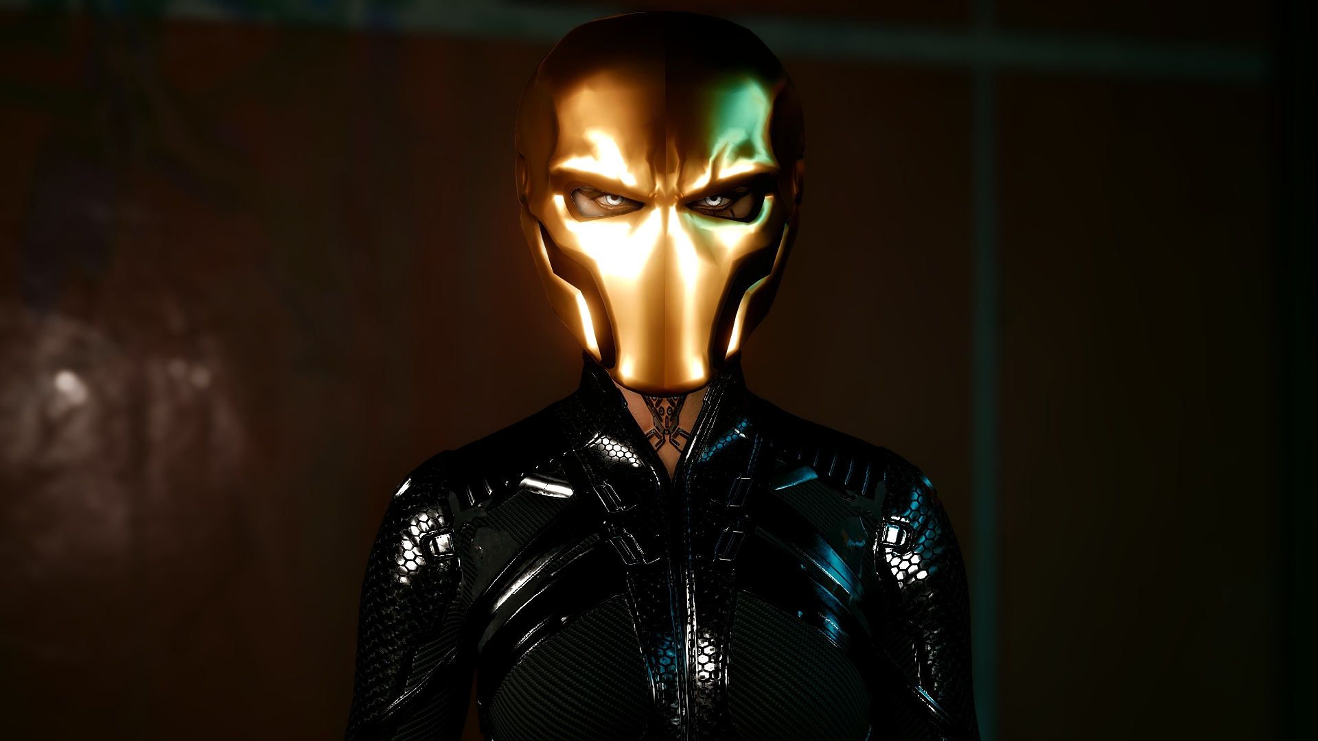 Shadow DeathStroke helmet - Cyberpunk 2077 Mods