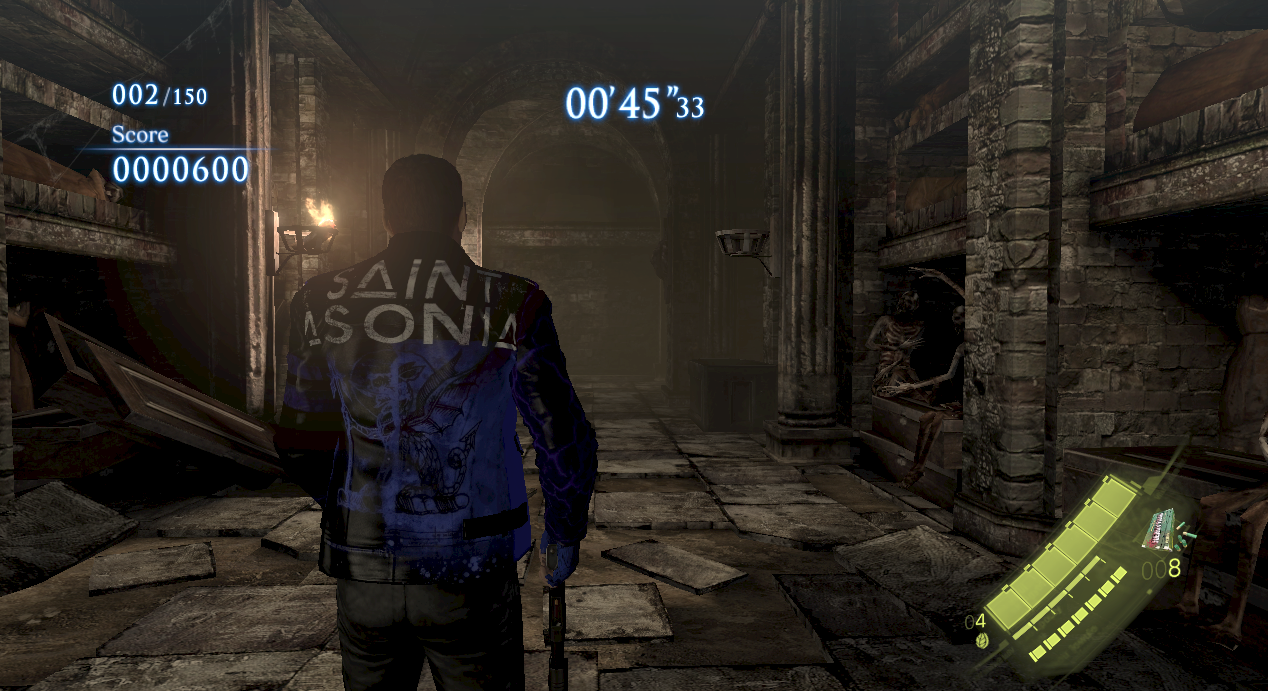 Piers EX1 blue jacket mod - Resident Evil 6 Mods