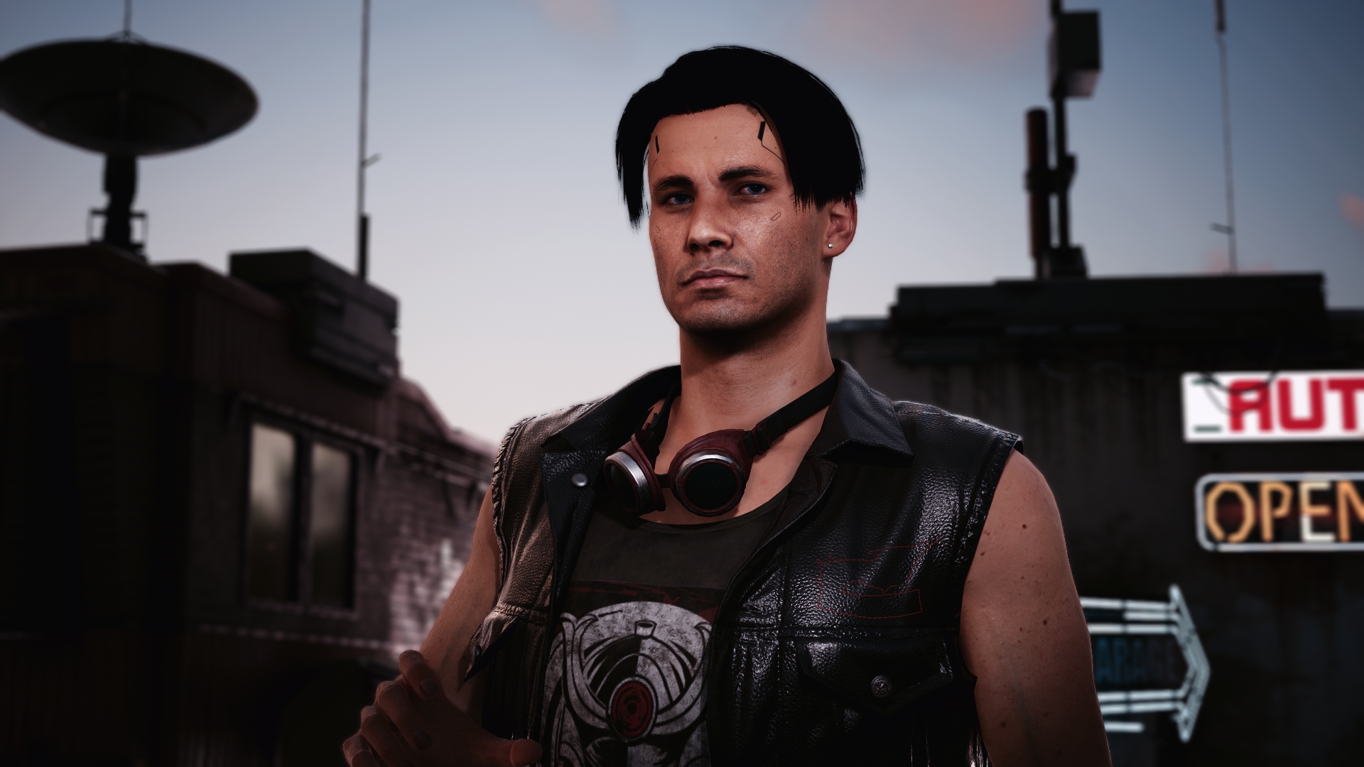 Goro Majimas hair - Cyberpunk 2077 Mods