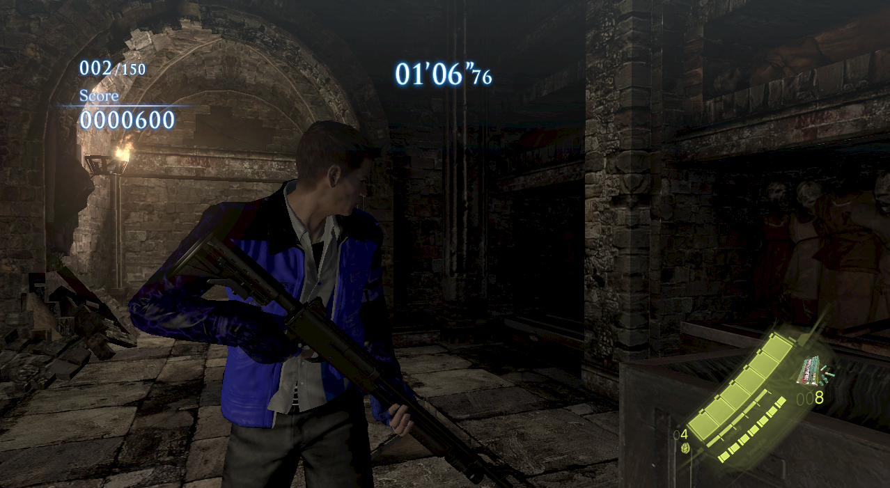Piers EX1 blue jacket mod - Resident Evil 6 Mods