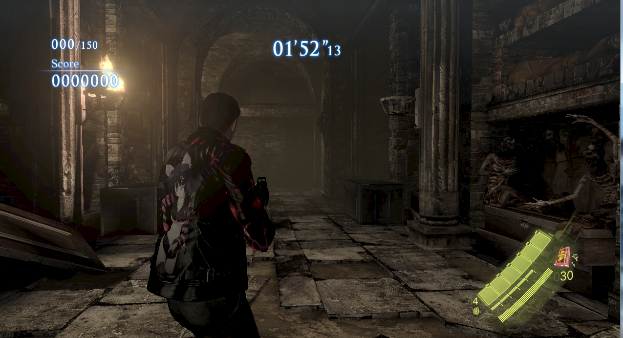 Pierce ex1 red and black jacket mod - Resident Evil 6 Mods