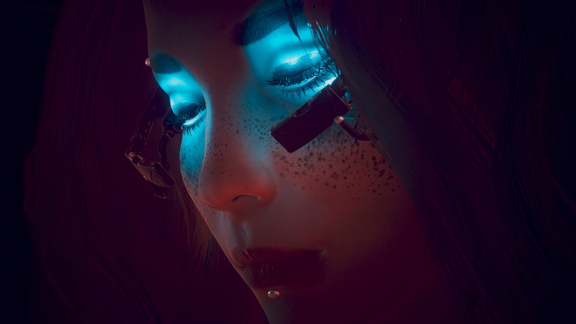 Braindance Garland Lamp - Cyberpunk 2077 Mods