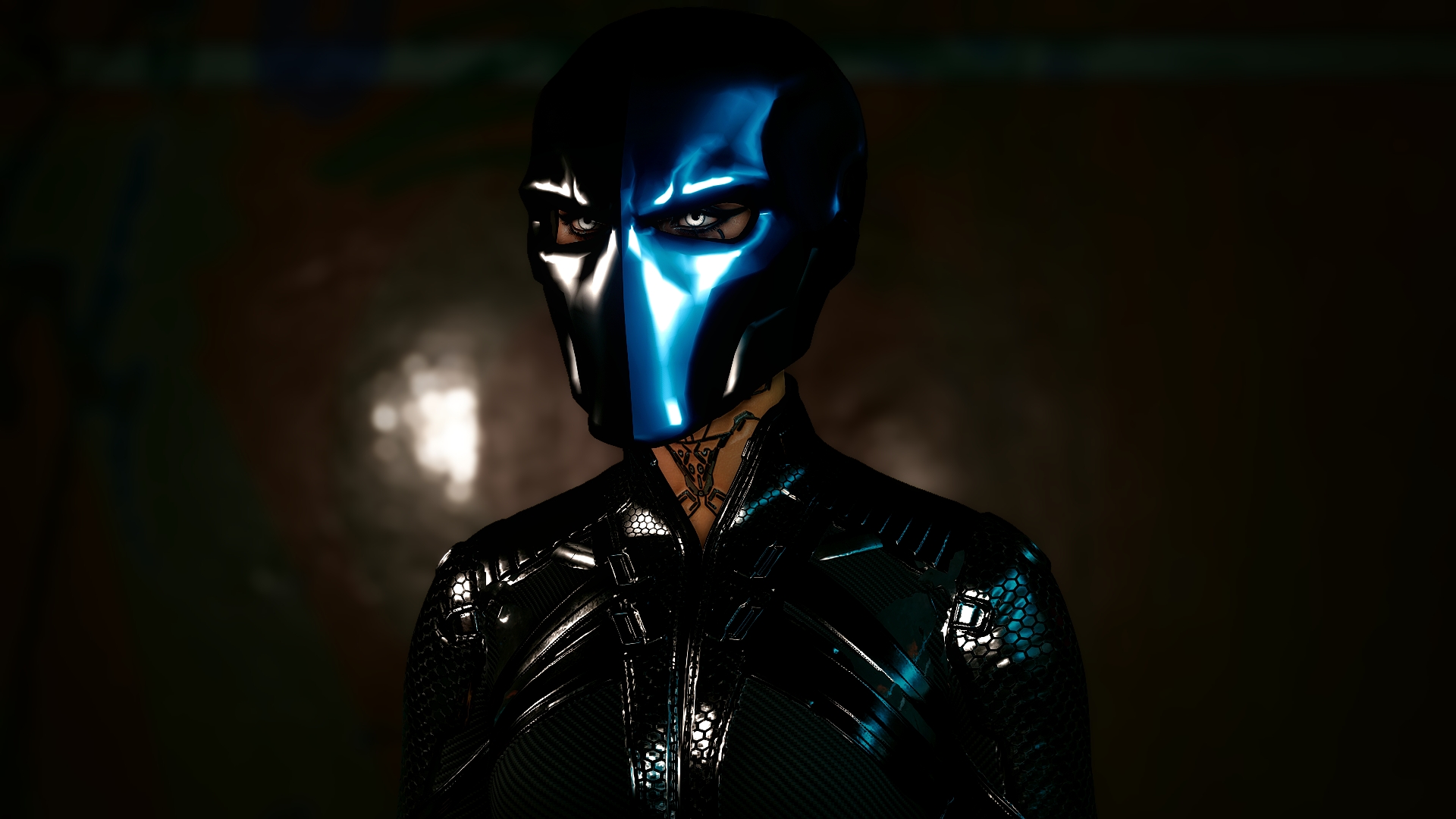 Shadow DeathStroke helmet - Cyberpunk 2077 Mods