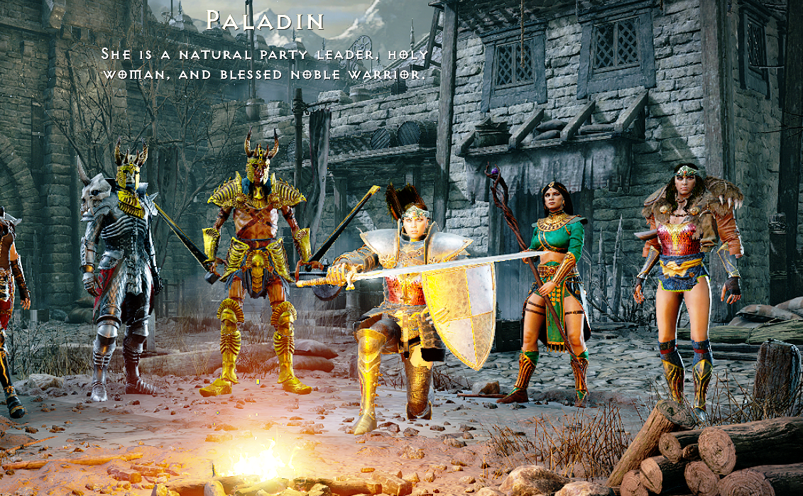 Wonder Woman Paladin - Diablo II:Resurrected Mods