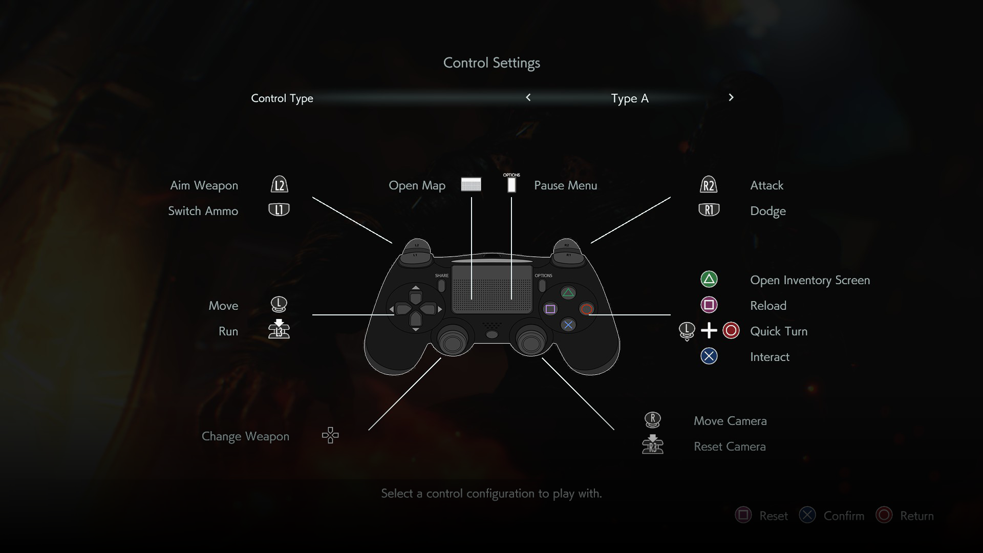 PS4 button mod - Resident Evil 3 Remake Mods