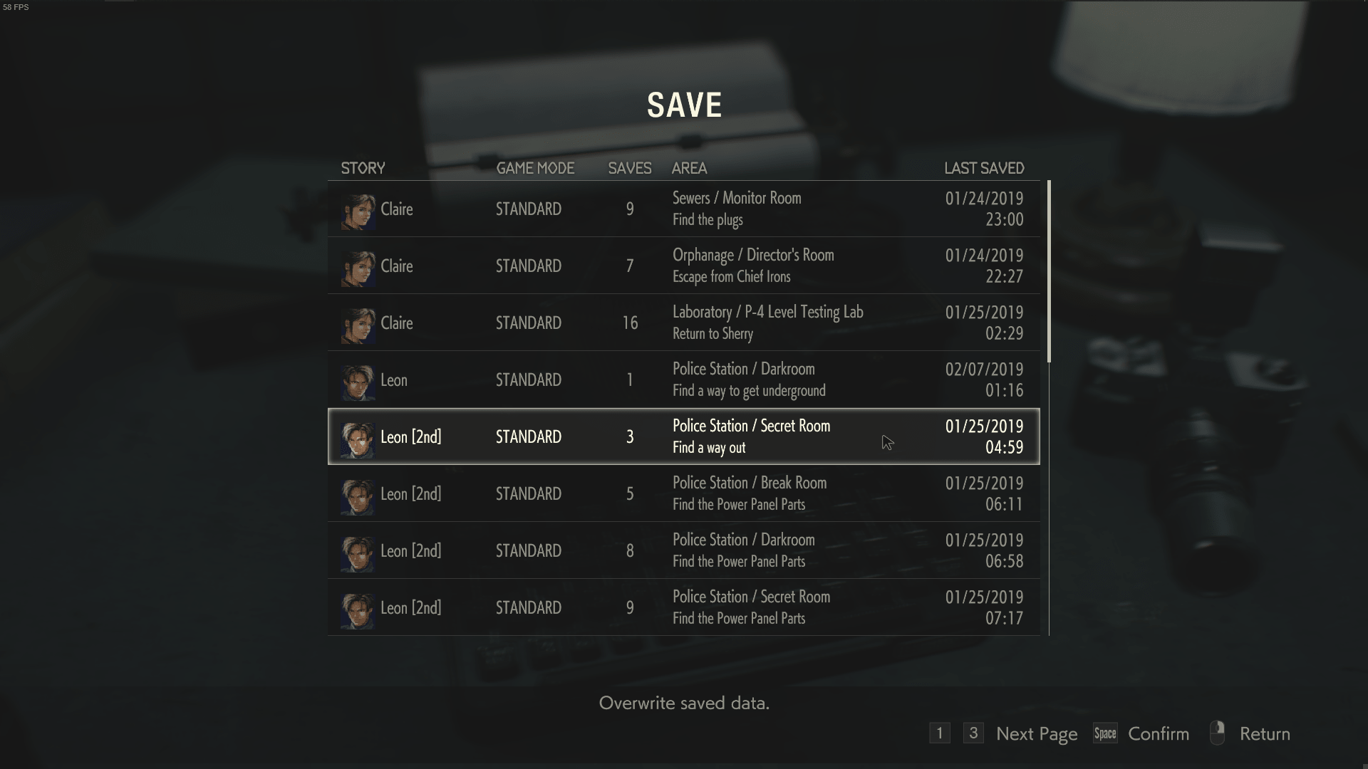 RE2 98 Original Classic UI - Resident Evil 2 Remake Mods