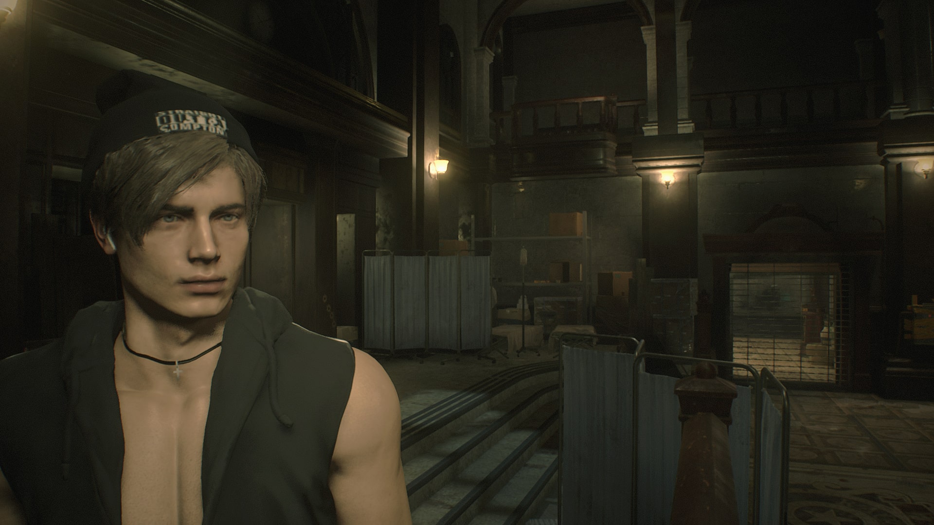 Leon Cool Boy (Necklace Patch) - Resident Evil 2 Remake Mods