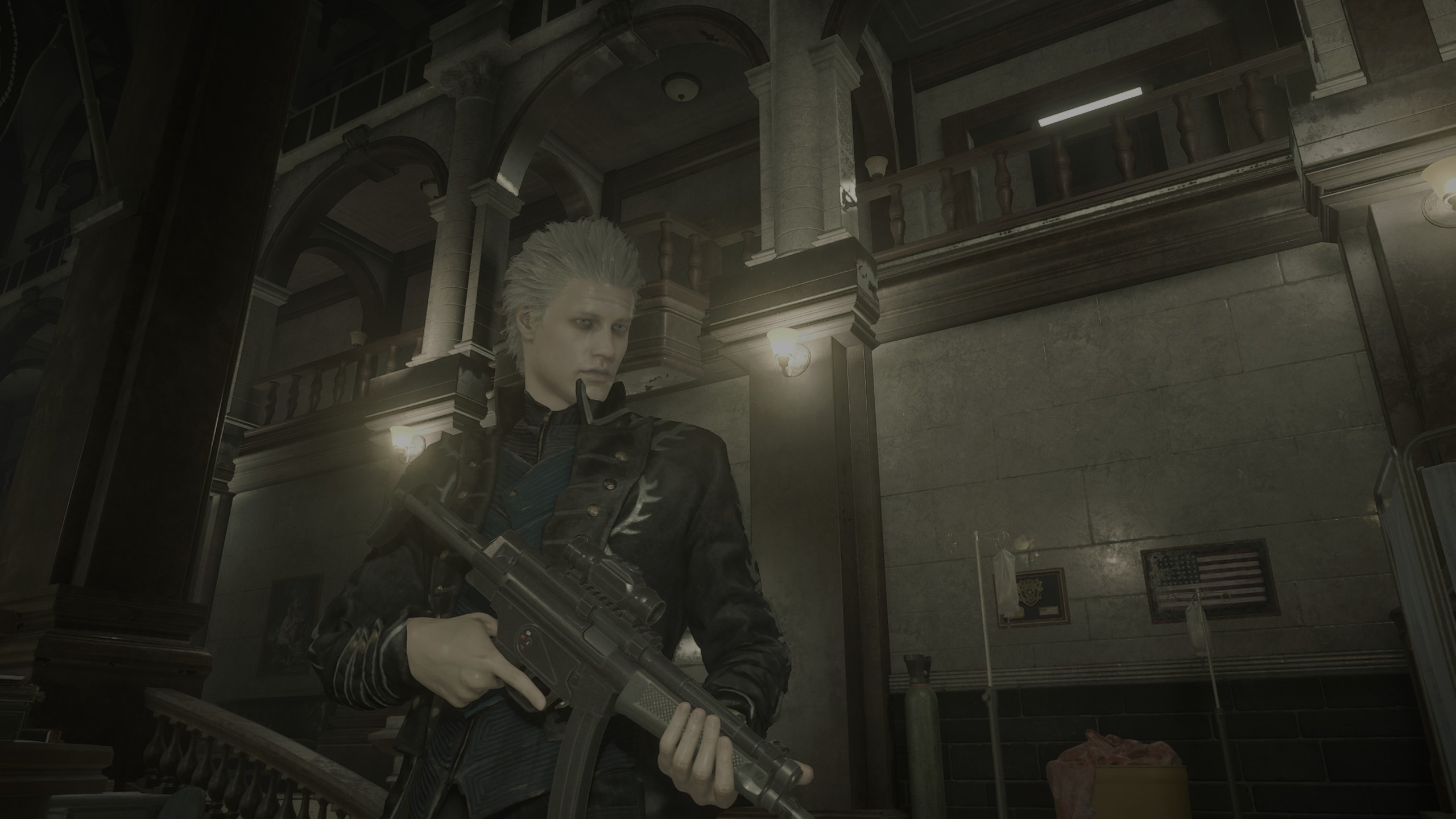 DMC5 Vergil - Resident Evil 2 Remake Mods