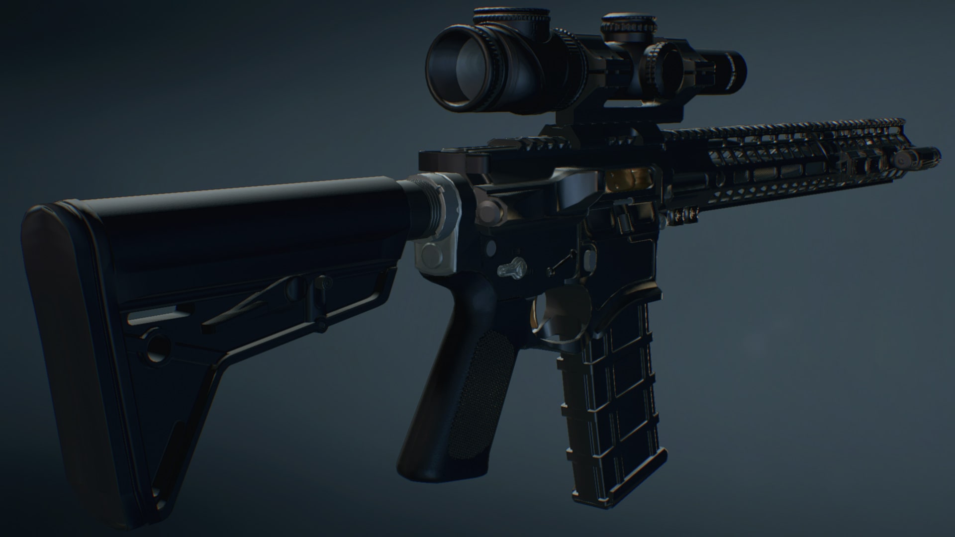 AR-15 Submachine Gun v1.0.1 - Resident Evil 2 Remake Mods